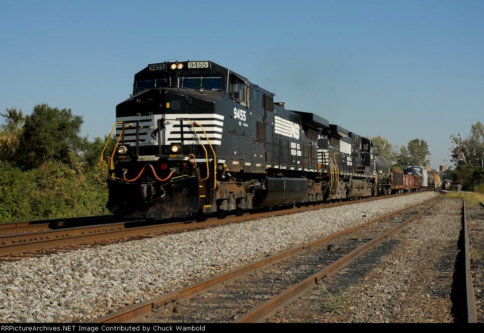 NS 9455 Westbound at MP 220